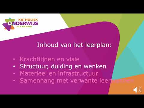 Deel 3b Structuur Leerplan | eLearning - Katholiek Onderwijs Vlaanderen